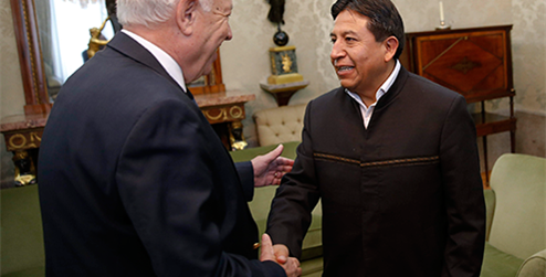José Manuel García-Margallo recibe a su homólogo boliviano